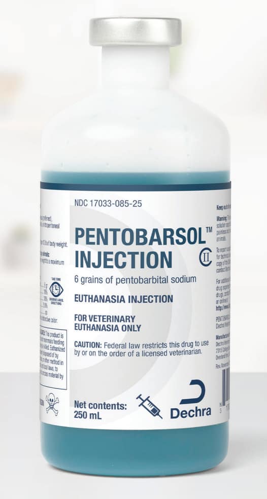 Pentobarbital sodium powder - Pentobarbital euthanasia injection